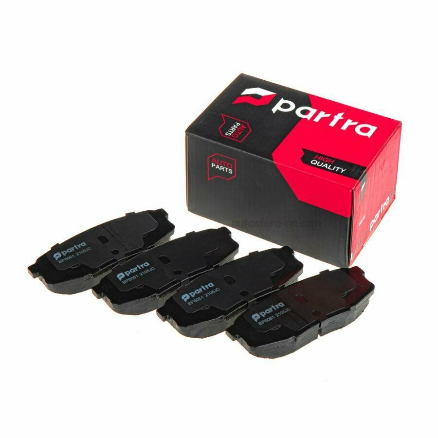 PARTRA BP6061 Колодки тормозные дисковые toyota land cruiser 200 lexus lx570 gdb3491
