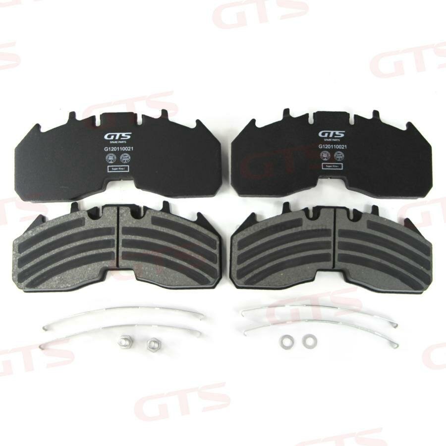GTS G120110021 Колодки тормозные дисковые (с уст. компл) WVA 29332/ SCANIA