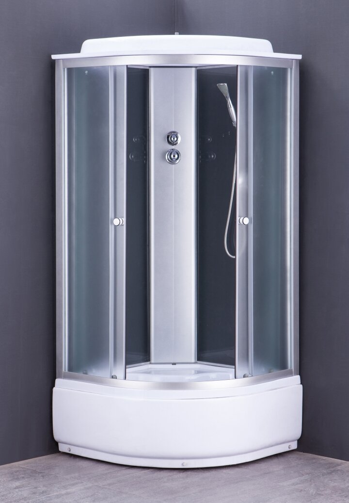 Душевая кабина Astera TM 313 1000x1000", высота 2180 см , средний поддон 26см