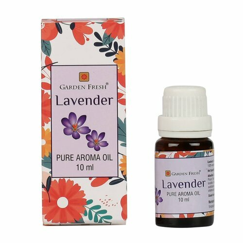 LAVENDER Pure Aroma Oil, Garden Fresh (лаванда чистое ароматическое масло, Гарден Фреш), 10 мл.