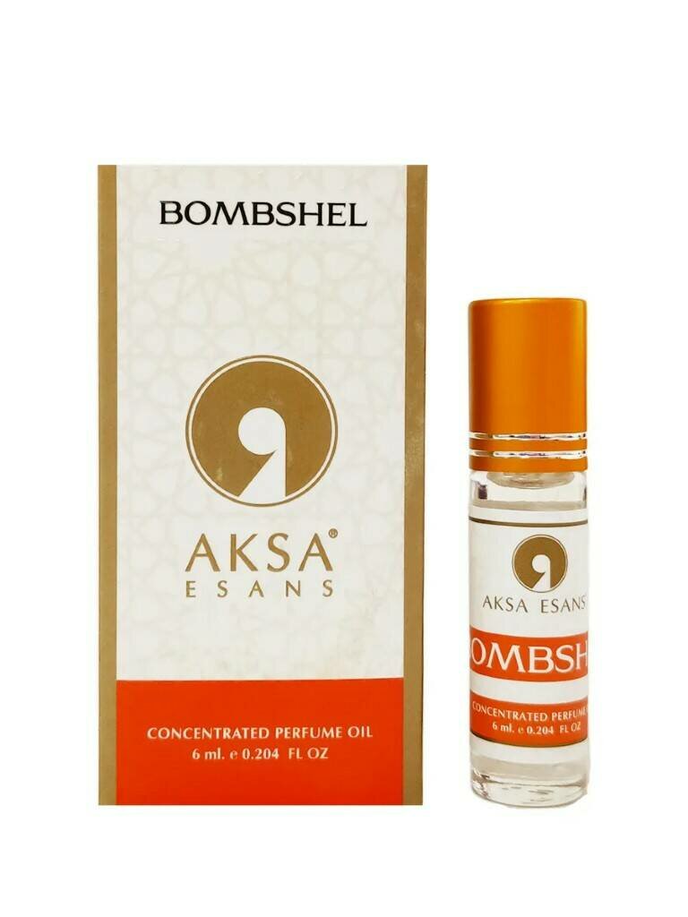 Concentrated Essential Oil BOMPSHEL, Aksa Esans (Турецкие роликовые масляные духи бомбшел, Акса Эсанс), 6 мл.
