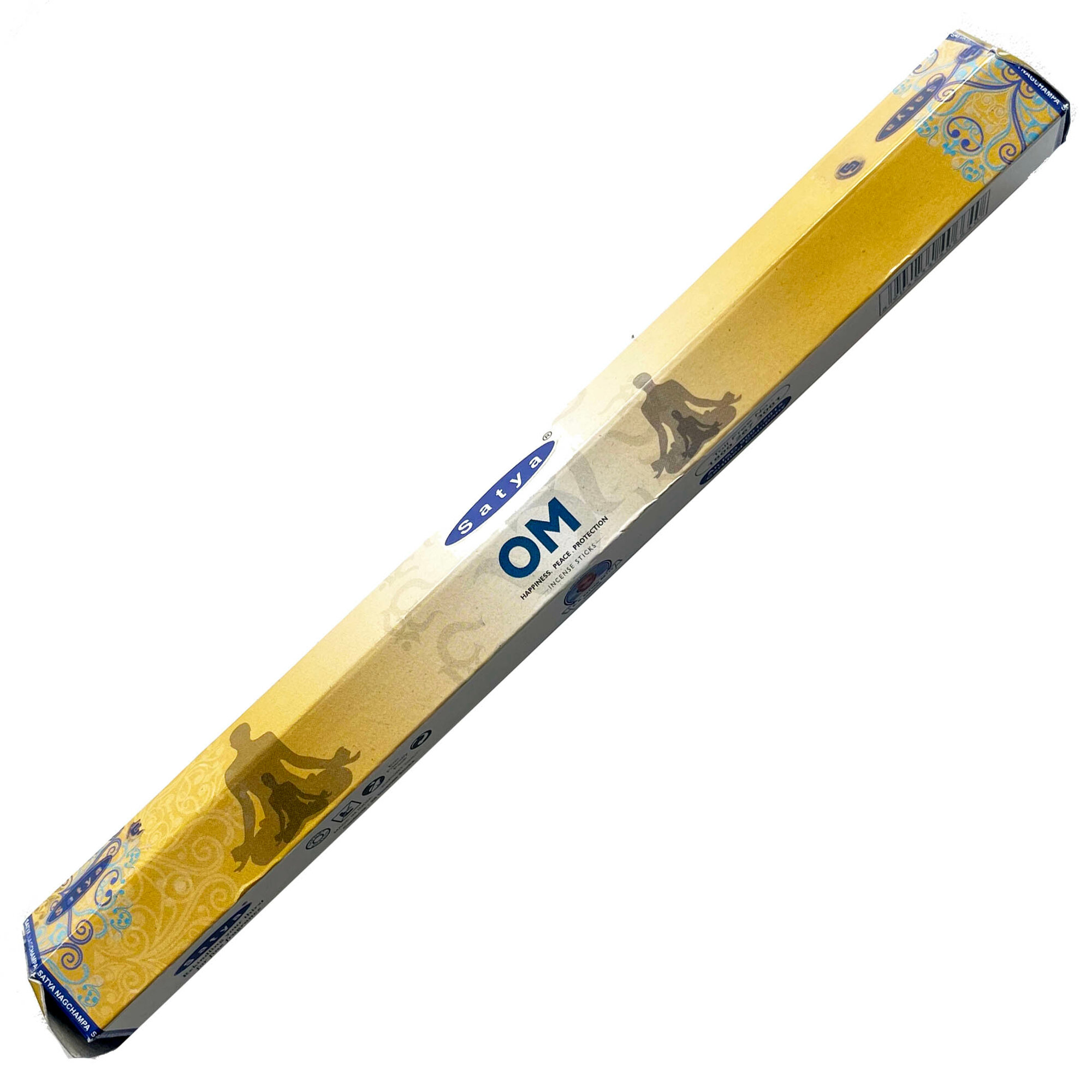 OM, Satya (Благовония ОМ, Счастье. Мир. Защита, Сатья), шестигранник, 20 палочек.