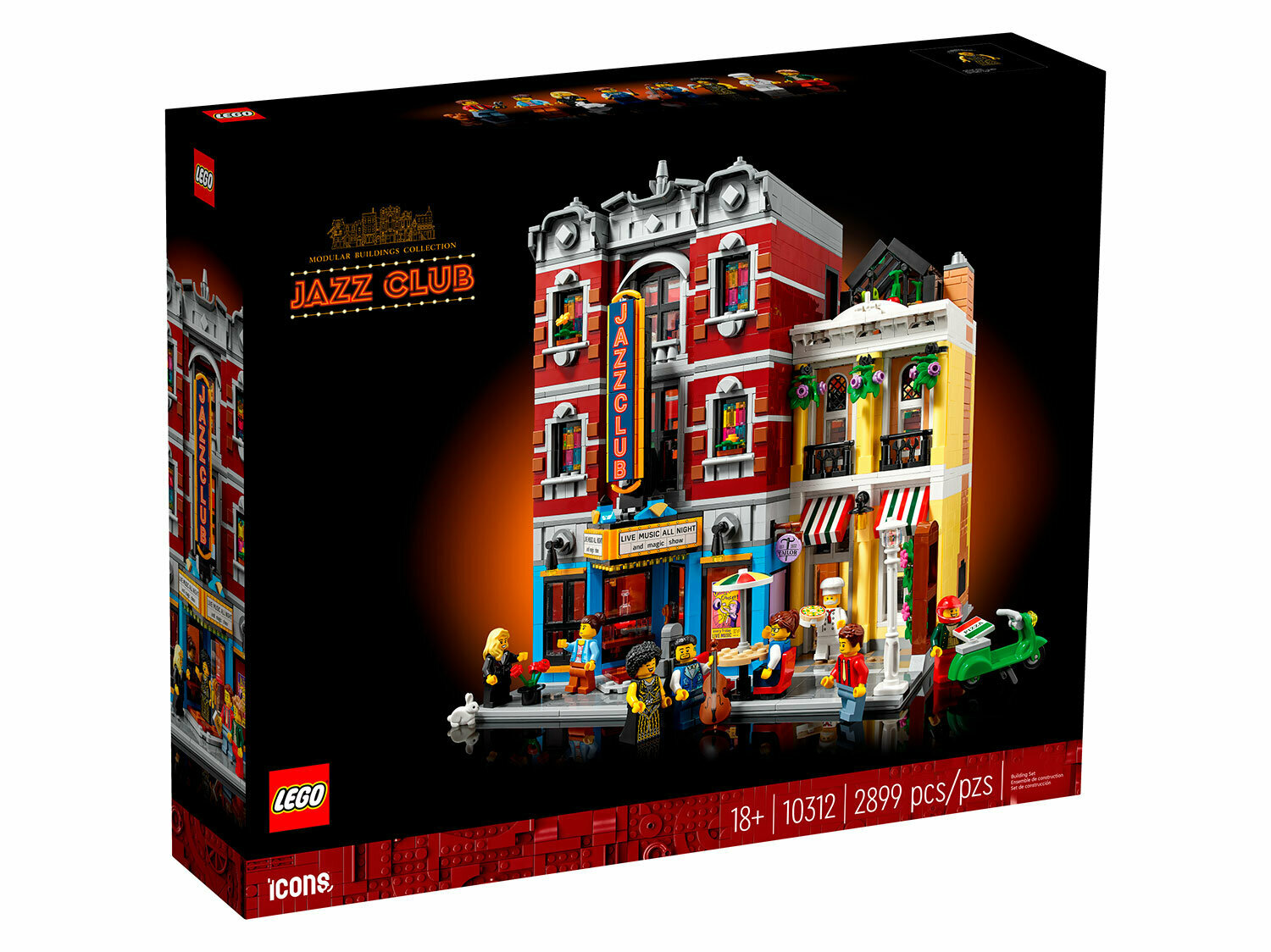 Конструктор LEGO icons Jazzclub (10312)