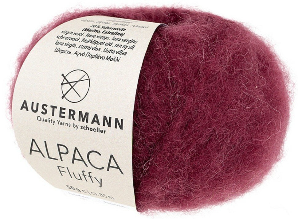 Пряжа Austermann 98321 Alpaca Fluffy 50 г 85 м #0012