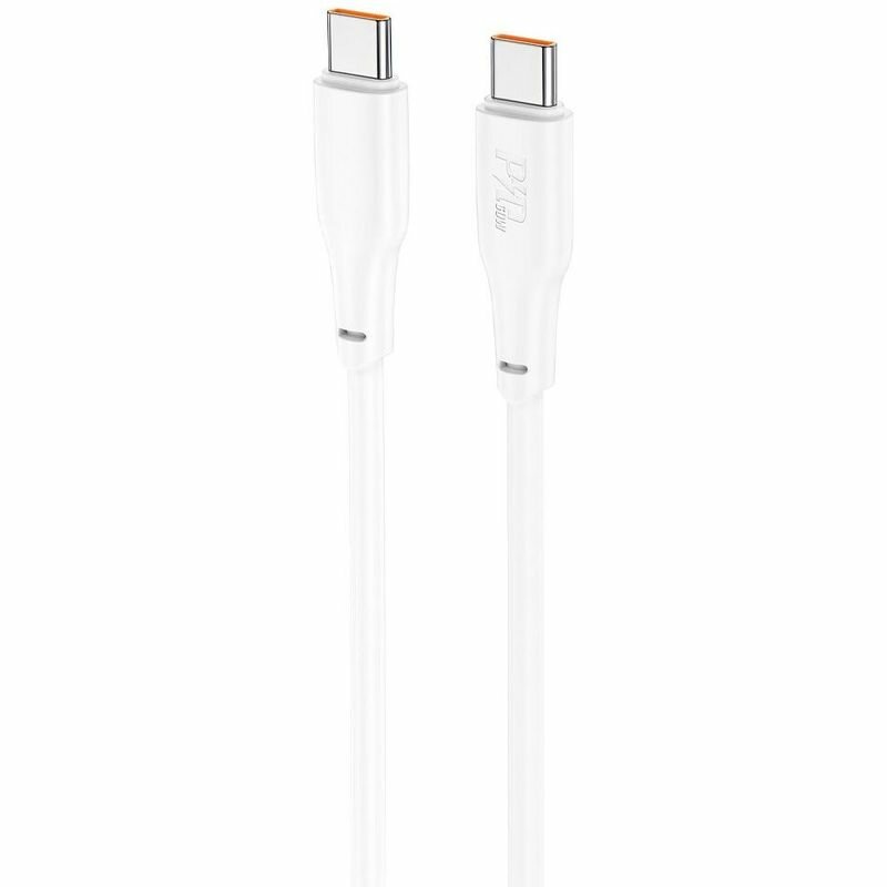 Кабель Hoco X93 USB-C to USB-C 2m 3A White