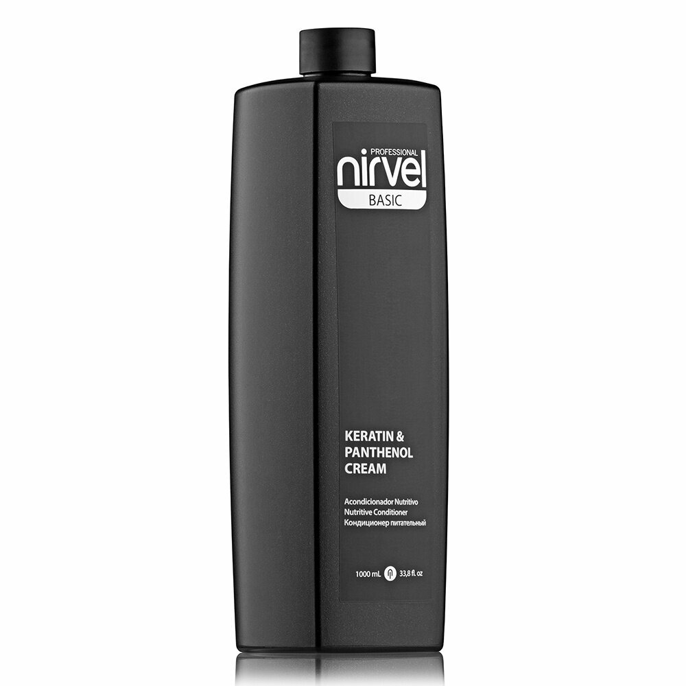 Питательный кондиционер с пантенолом и кератином Keratin & Panthenol Nirvel Professional, 1000 мл