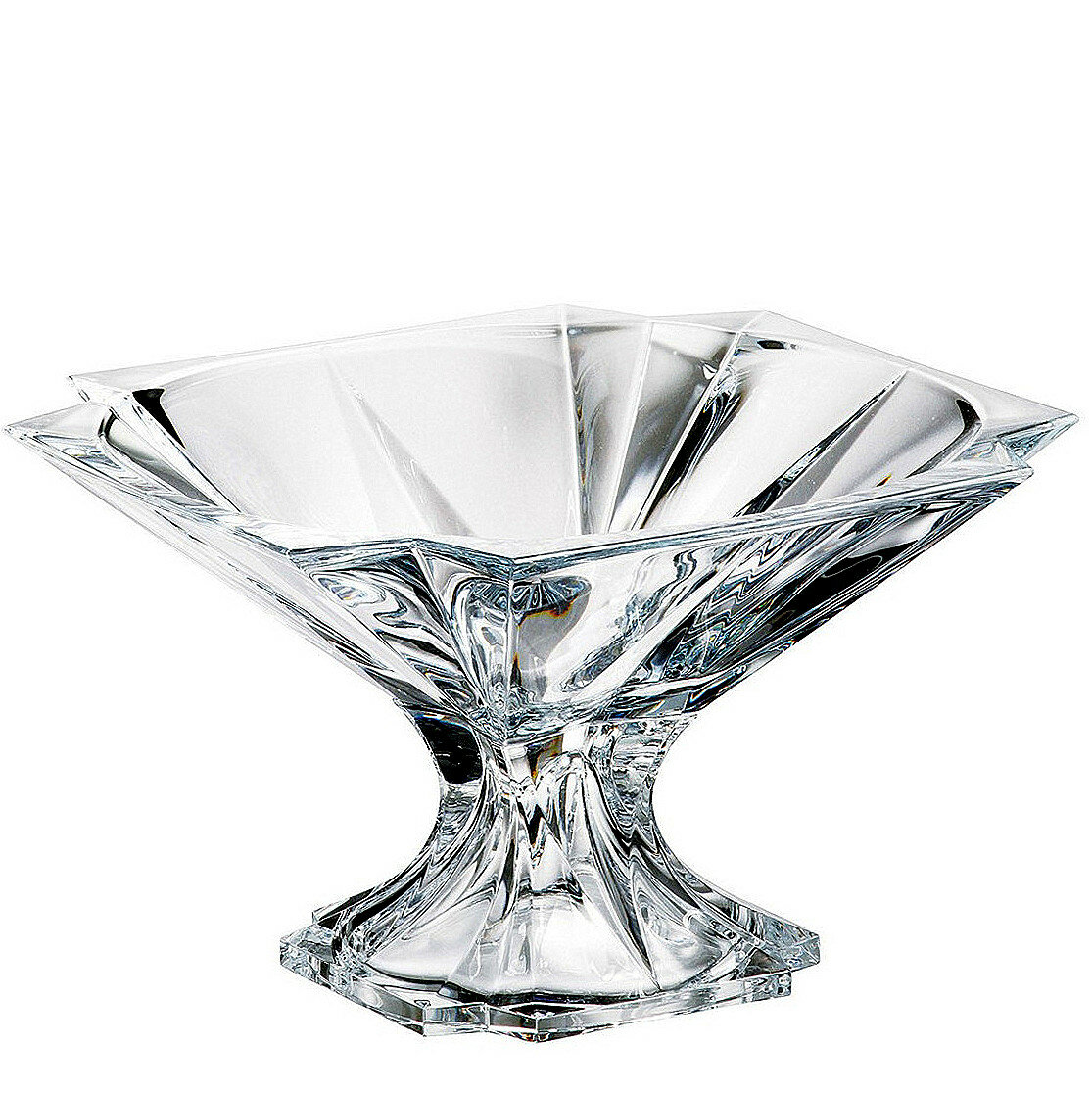 Ваза для фруктов "Метрополитан" на ножке 33 см, 1 шт. Crystalite Bohemia