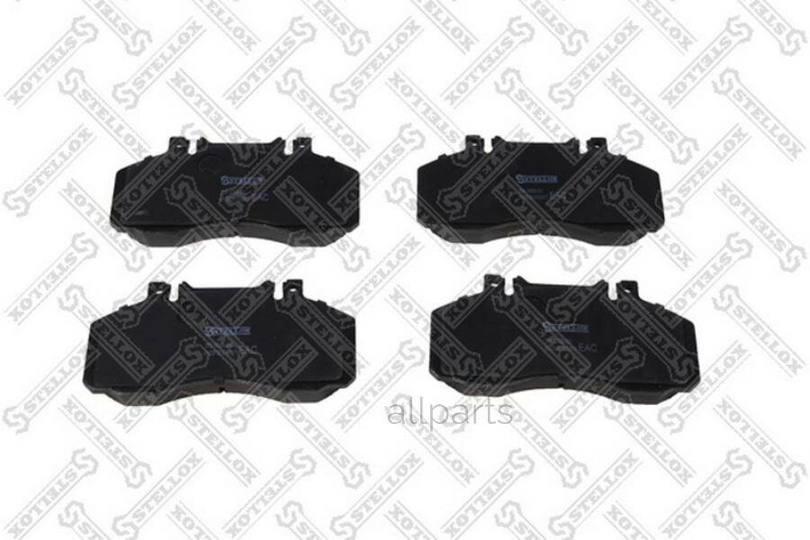 STELLOX 256000BSX колодки дисковые п! с антискрип. пл.\ MB 609/709/711/809/811/814 96> 175x85.5x21.7