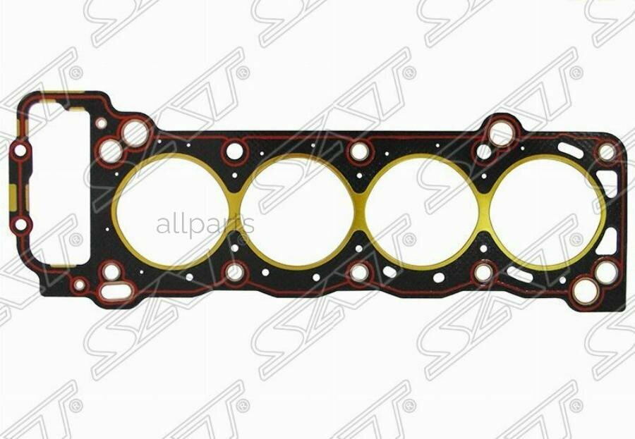 SAT ST-11115-75010 Прокладка головки блока цилиндров Toyota Hiace 89-04 / Hilux Pick Up 97-04 1RZ;1RZE (Паронит)