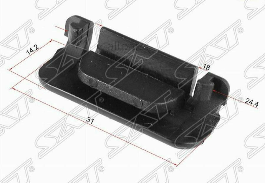 SAT ST-M10382 Клипса (эл. проводки TOYOTA/LEXUS (1 шт.))
