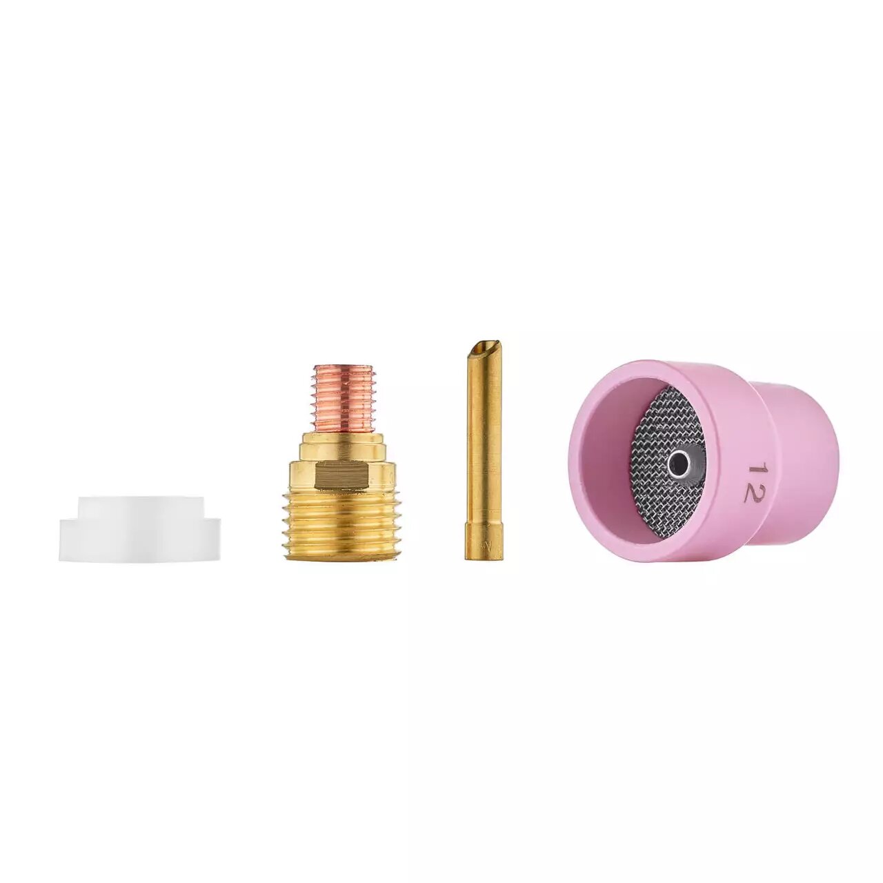 Набор COLISEUM №12 (TIG TP 9/20/25) диаметр вольфрама 2,4 мм. CLS0931