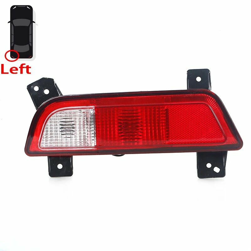 Задний бампер автомобиля, противотуманный фонарь, задний фонарь, отражатель, стоп-сигнал, стоп-сигнал для пикапа JAC T8 Left