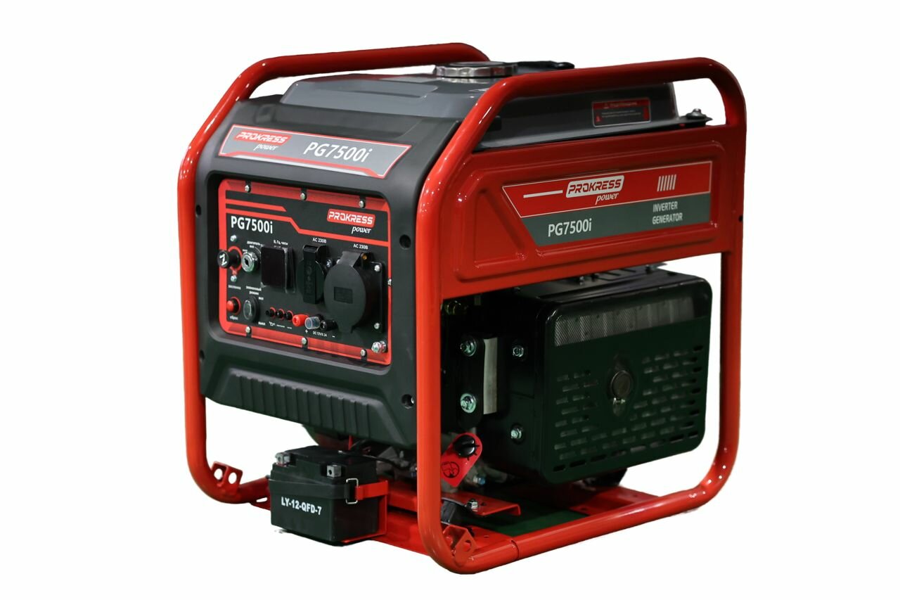 Генератор бензиновый PROKRESS POWER PG7500i (6кВт, 15л, 35кг)