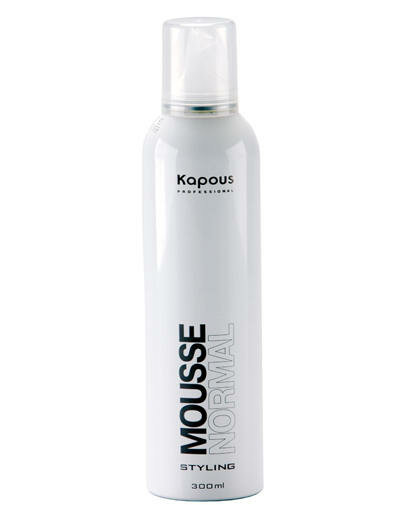 Мусс для укладки волос нормальной фиксации Kapous «Mousse Normal», 400 мл