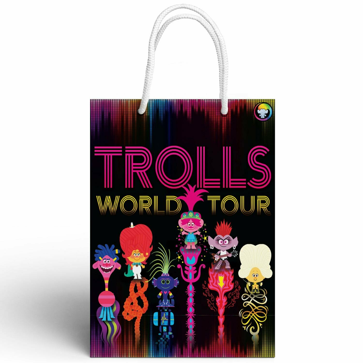 ND Play. Trolls Пакет подарочный большой-4, 220*310*100 мм арт.287174