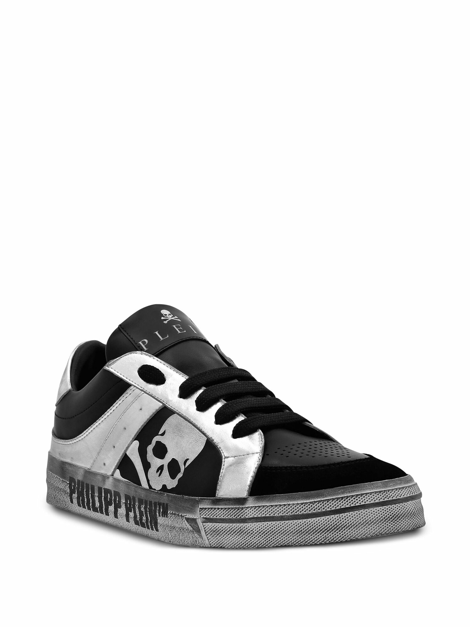 Кроссовки PHILIPP PLEIN Retrokickz TM, размер 36, black/black — фото 1