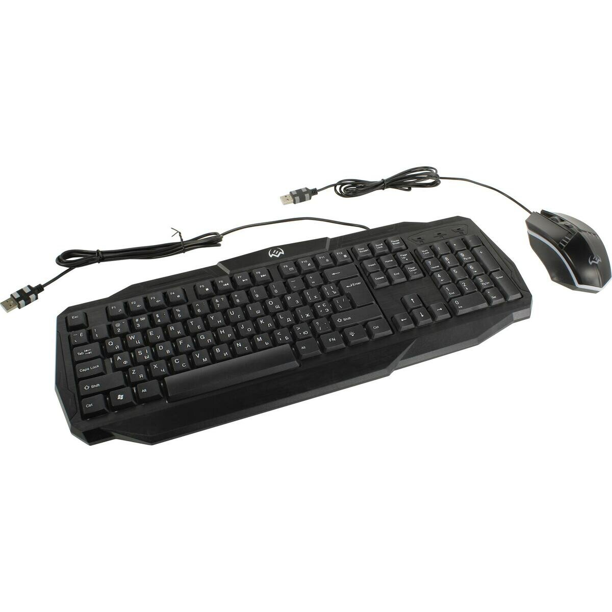 SVEN GS-9100 Black (Кл-ра,104КЛ USB+Мышь 4кн, Roll, USB)