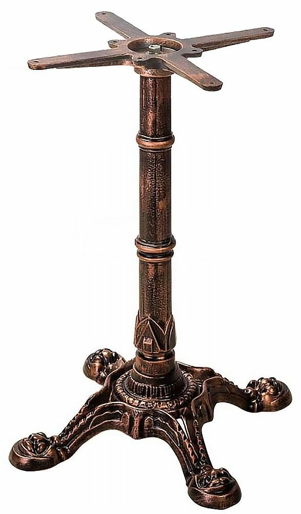 Подстолье 1083EM STOOL MARKET коричневый, круглая столешница, лапки