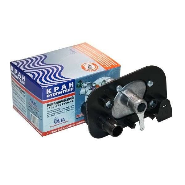 Кран отопителя керамический в сборе УАЗ-3162, ВАЗ-2108