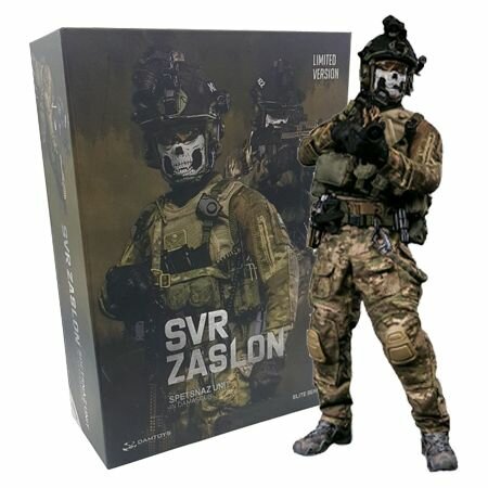 Коллекционная фигурка в масштабе 1/6 - Damtoys - Российский спецназ СВР "Заслон" в Сирии (78093F) Gsoldiers