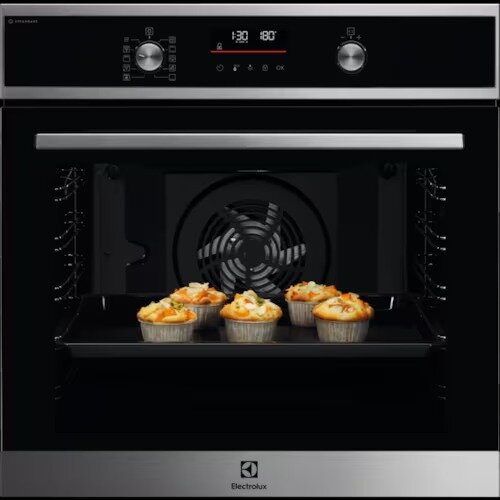 Духовой шкаф Electrolux EOD6P66WX "SteamBake 600" , сенсорный дисплей, 10 режимов, чёрный