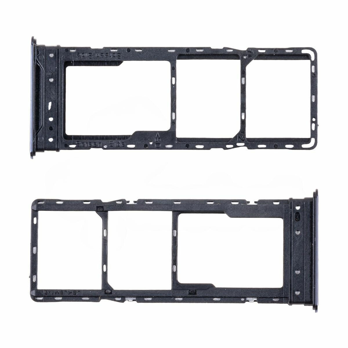 Держатель SIM для Tecno Spark 20 Pro (KJ6) Черный card holder адаптер переходник лоток слот для SIM-карты