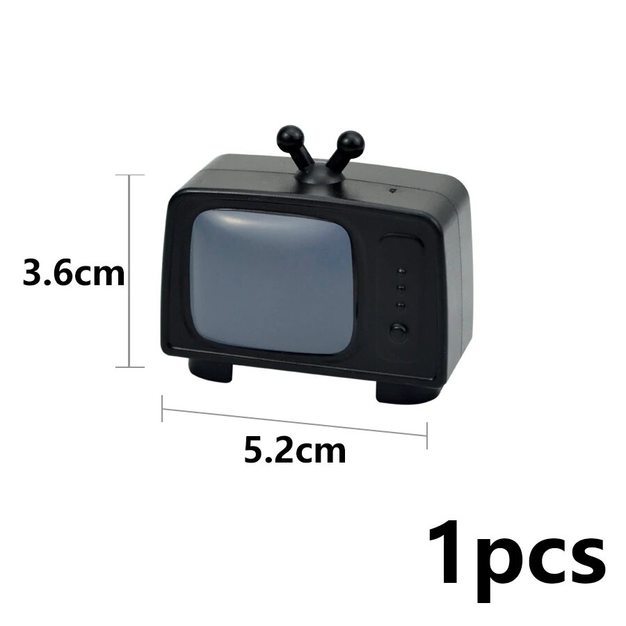 Большие строительные блоки Miguba для взрослых Черный, TV Black