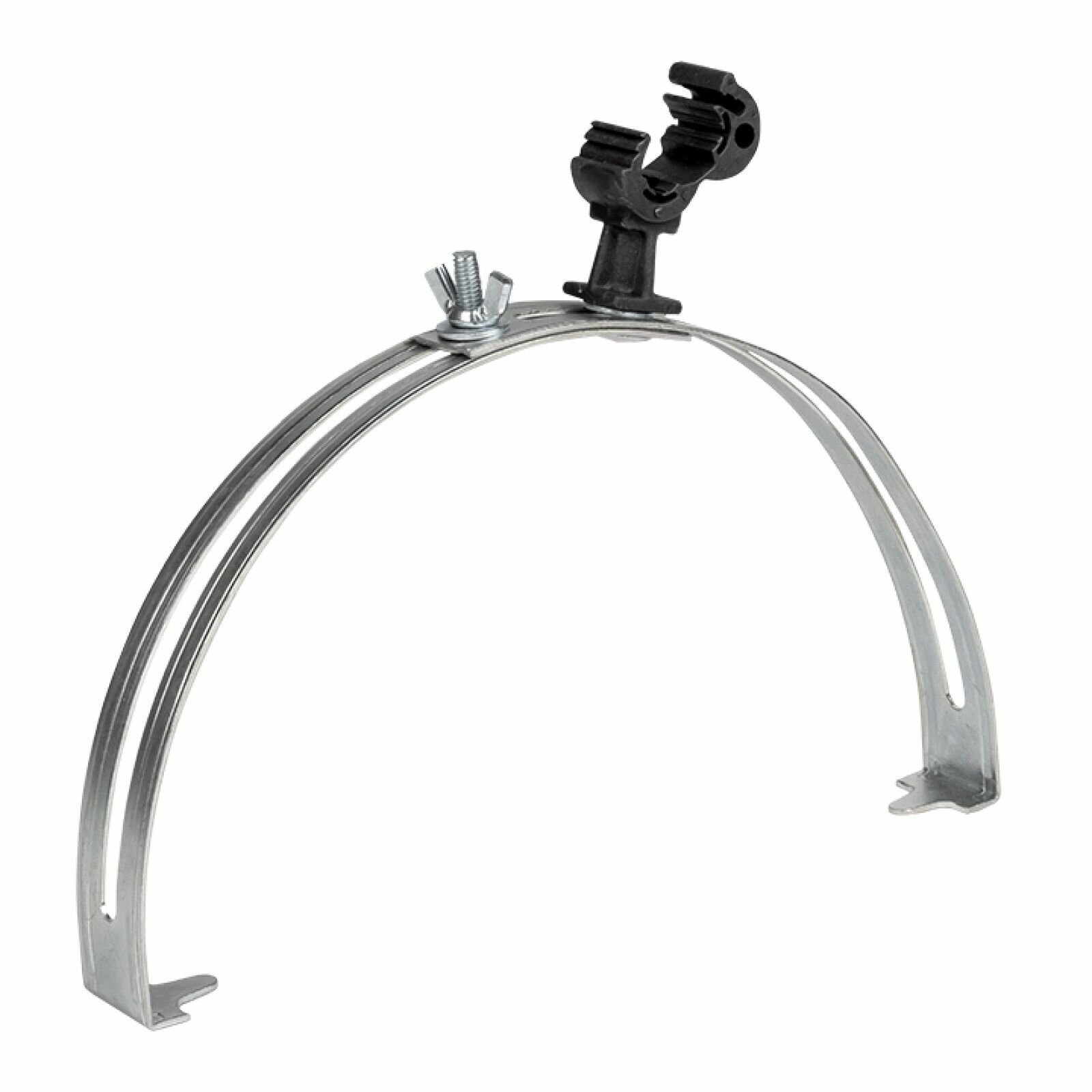 Держатель коньковый регулируемый с пластиковым фиксатором 130-240 мм, CZ EKF PROxima - 1 шт