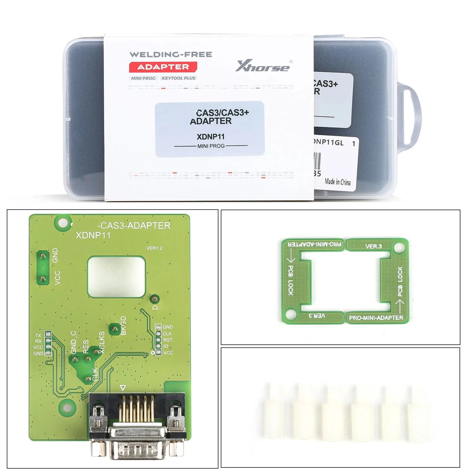 Для Xhorse XDNP11 CAS3/CAS3+ Блок Беспаечный адаптер Для BMW Работа с ключом MINI PROG VVDI Plus VVDI Key Tool Plus Адаптеры
