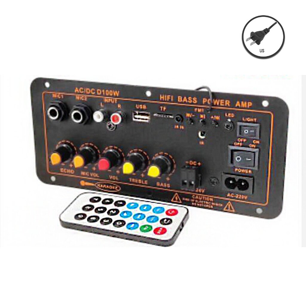 12 В карта Bluetooth усилитель мощности 24 В усилитель автомобильный усилитель мощности материнская плата, стандарт США