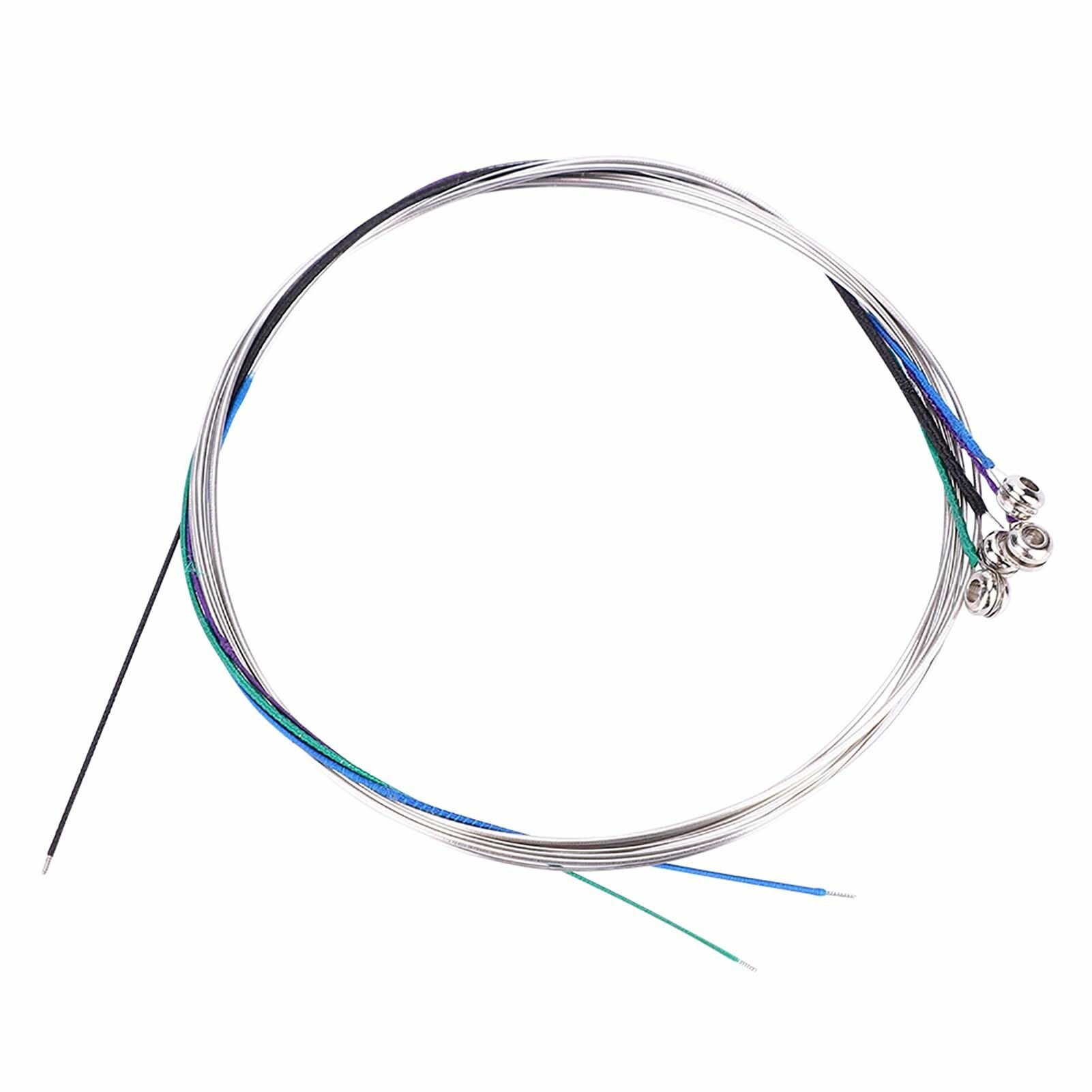 Комплект стальных струн для скрипки 4/4 полного размера 010 014 020 029 Высокопрочные прочные скрипичные струны для выступлений и занятий