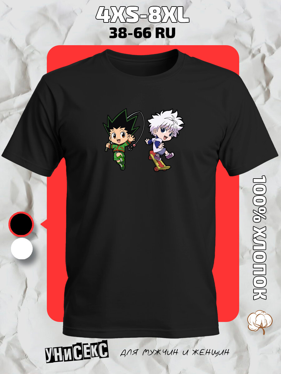 Футболка с принтом Хантер х Хантер