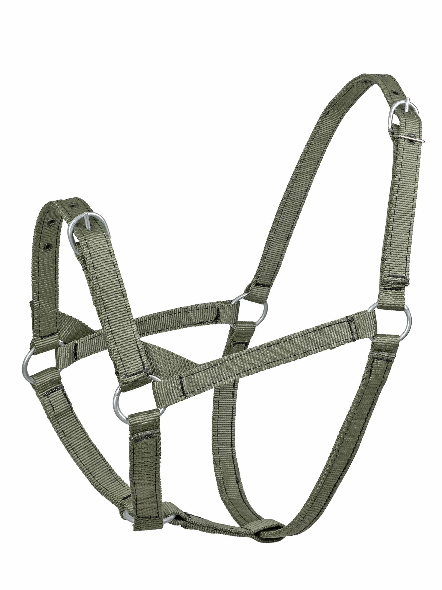 Недоуздок для коров и лошадей двойной капрон, недоуздок регулируемый 25 мм REITER