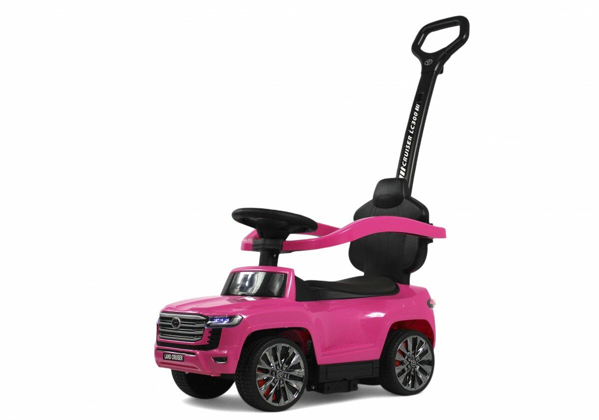 Rivertoys Детский толокар Toyota Land Cruiser 300 Z002ZZ-C розовый
