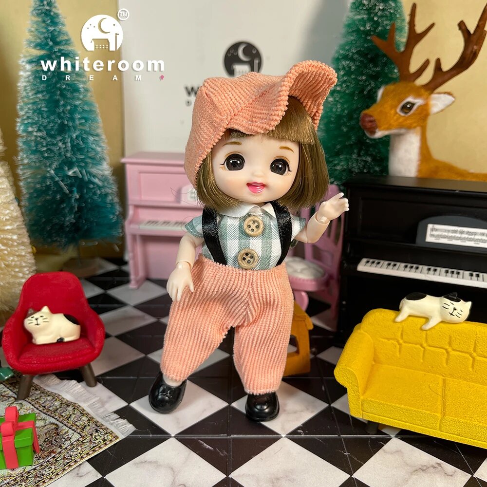 Кукла whiteroom BJD 16 см, BABY 13, голубые глаза