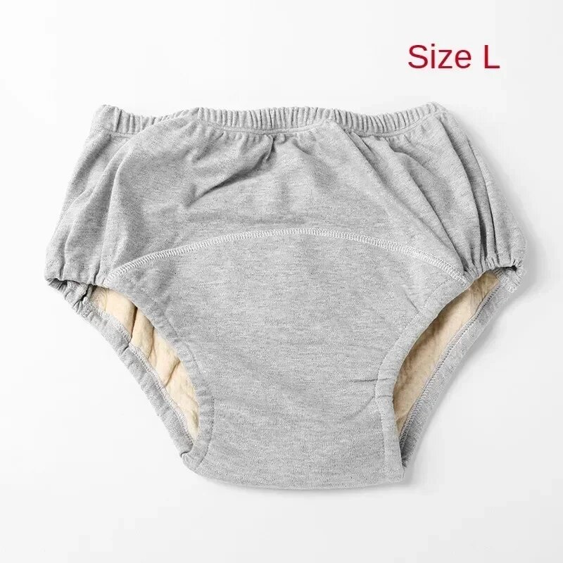 Серые хлопковые трусы для взрослых YUWELL, L, 50-65кг