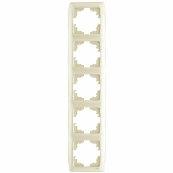 Рамка 5-я вертикальная крем Viko Carmen