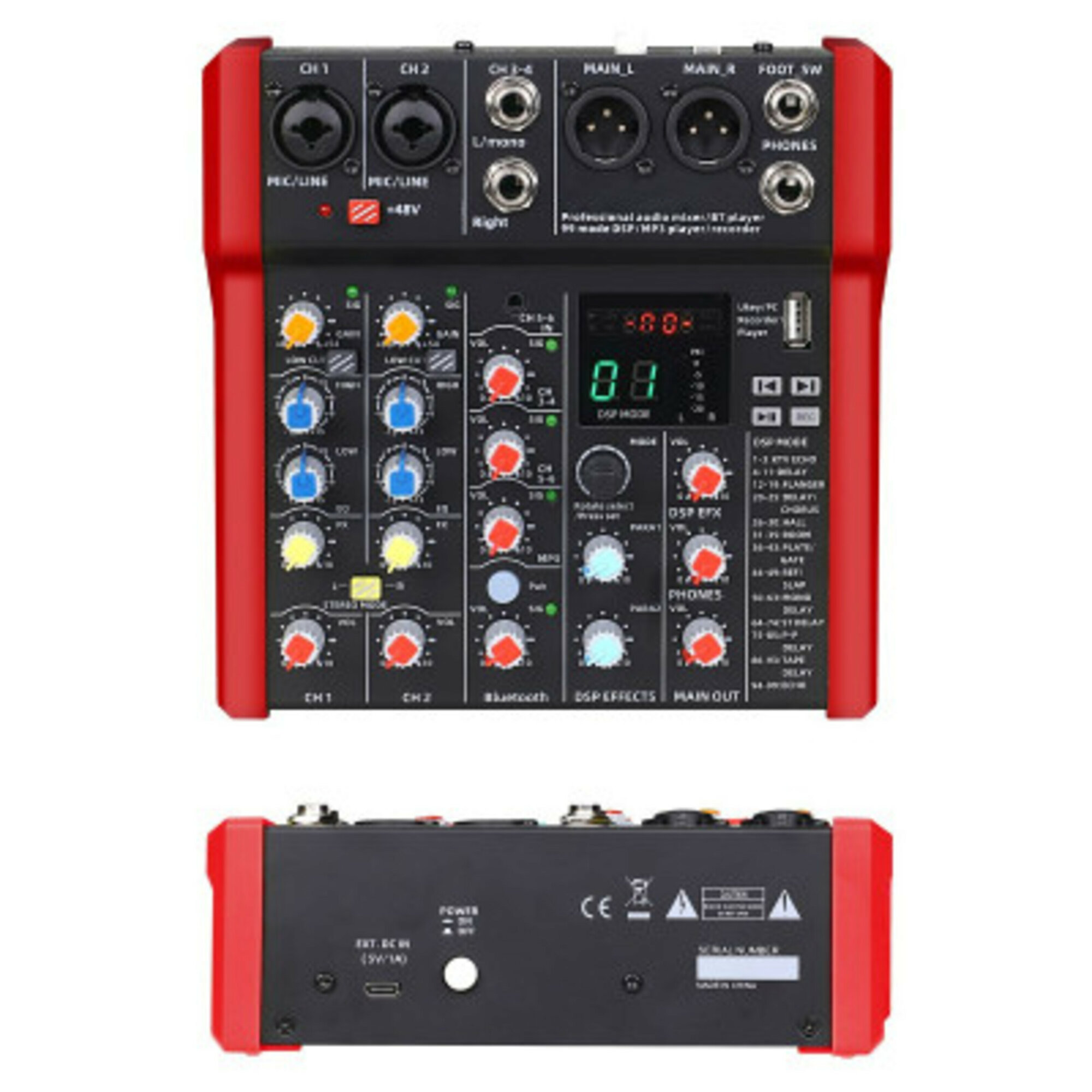 Пульт микшерный BG A28DSP