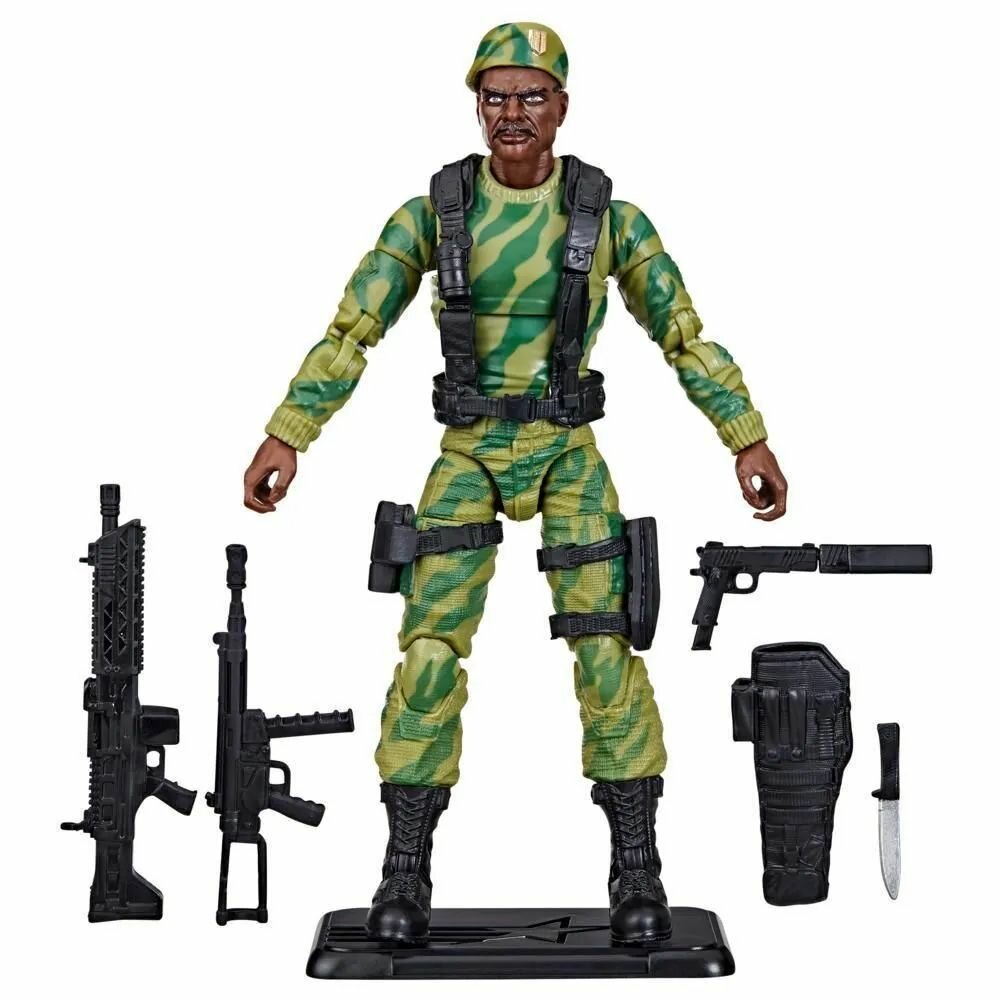 Игрушки Hasbro фигурки G.I. Joe Classified Series Retro Cardback Sgt. Stalker