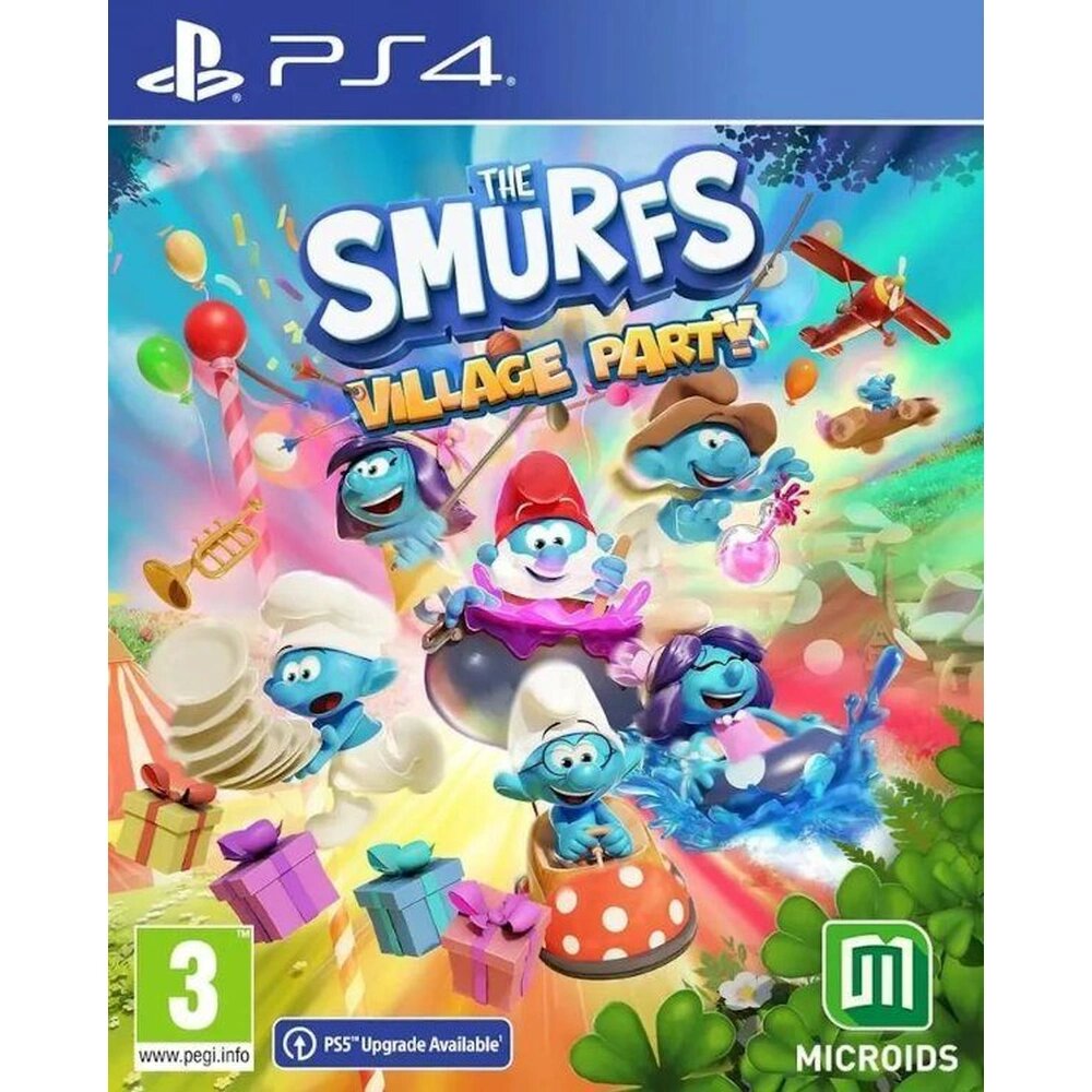 Игра The Smurfs - Village Party (PS4, русская версия) Vital Games Blu-ray диск 7+