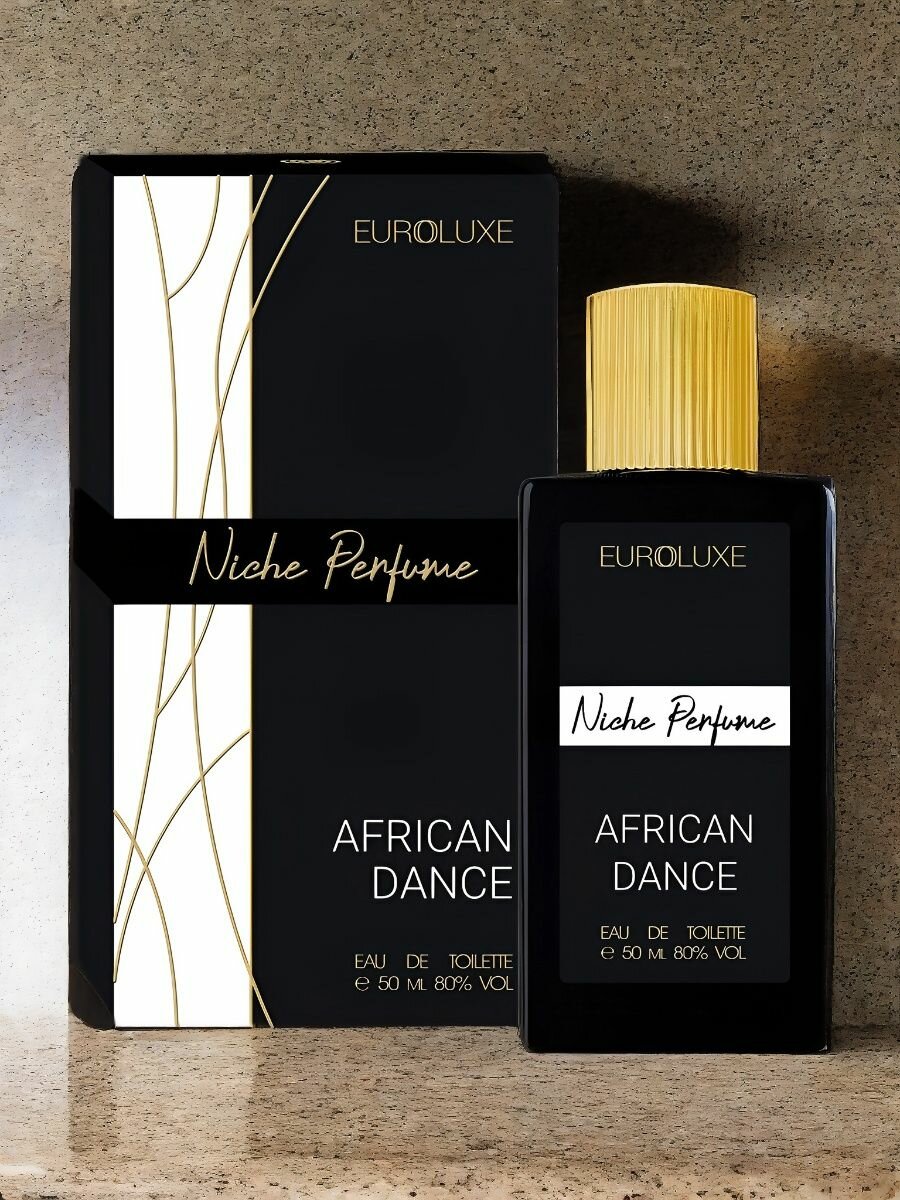 Туалетная вода Euroluxe Niche Perfume "African Dance", женская, 50мл