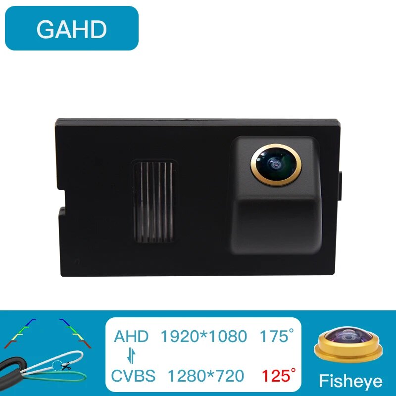 170 ° Автомобильная камера заднего вида с динамической траекторией HD для Land Rover GAHD-C