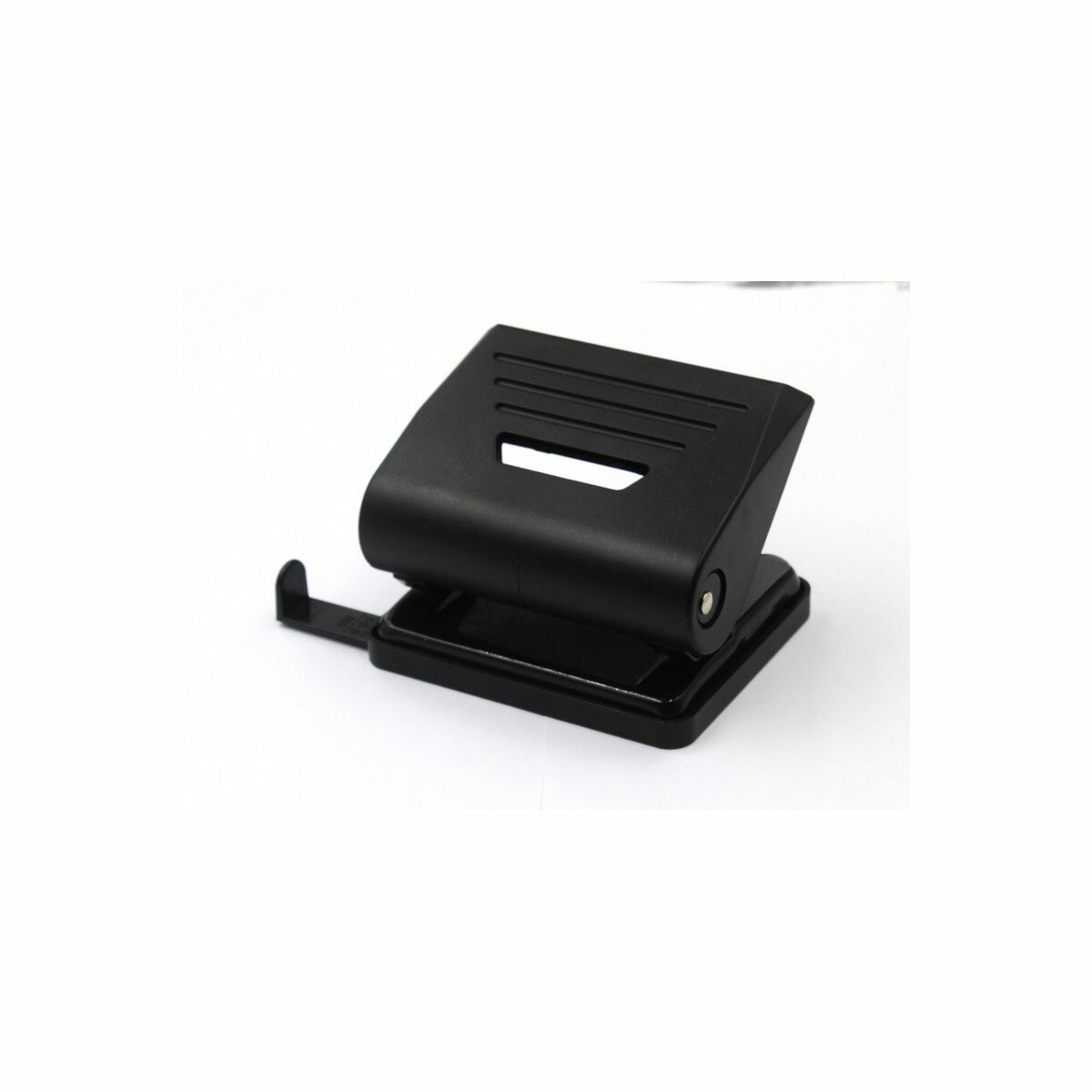 Дырокол Attache Eco, до 15 листов, 2 отверстия, линейка, черный, 12шт.