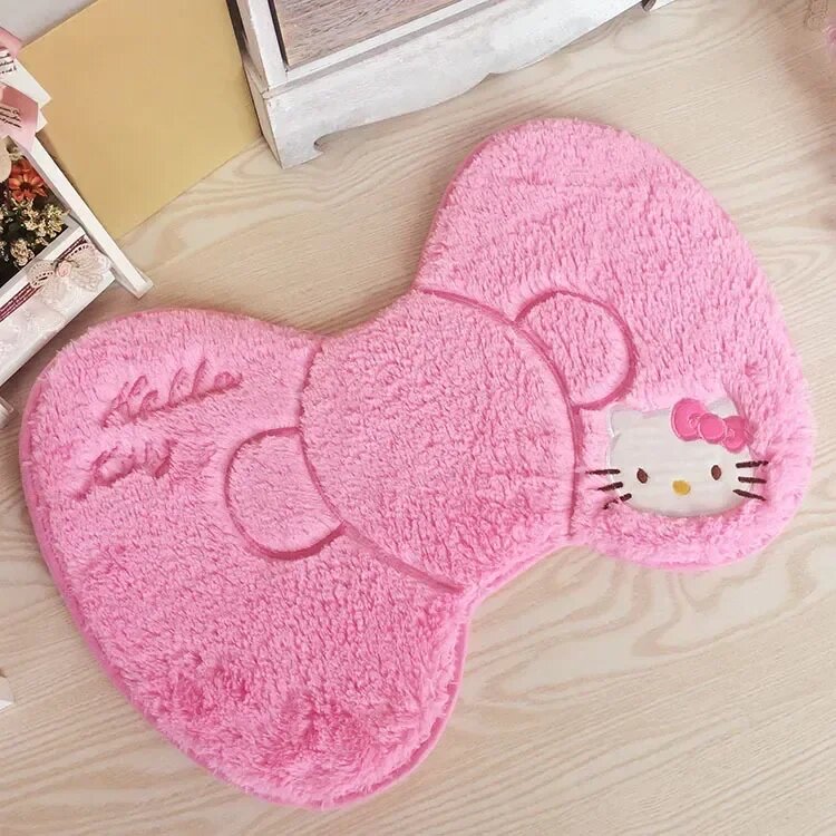 MINISO Sanrio Hello Kitty ковер, about 39X56CM, Розовый