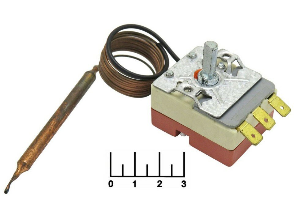 Терморегулятор капиллярный (+30.+120C) 16A (S1965)