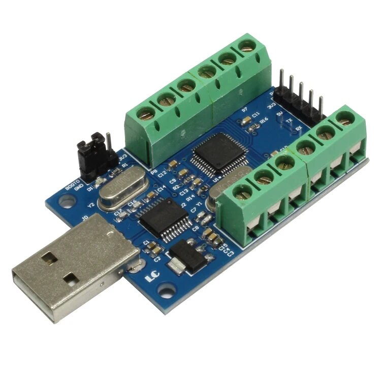 USB интерфейс 10-канальный АЦП STM32 LC