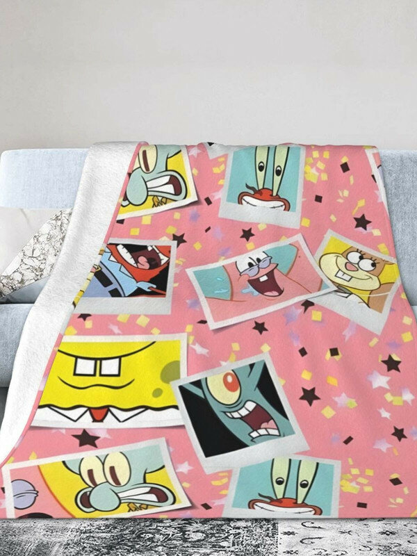 Плед Губка Боб Пледы Губка Боб Квадратные Штаны SpongeBob от SpongeBob SquarePants