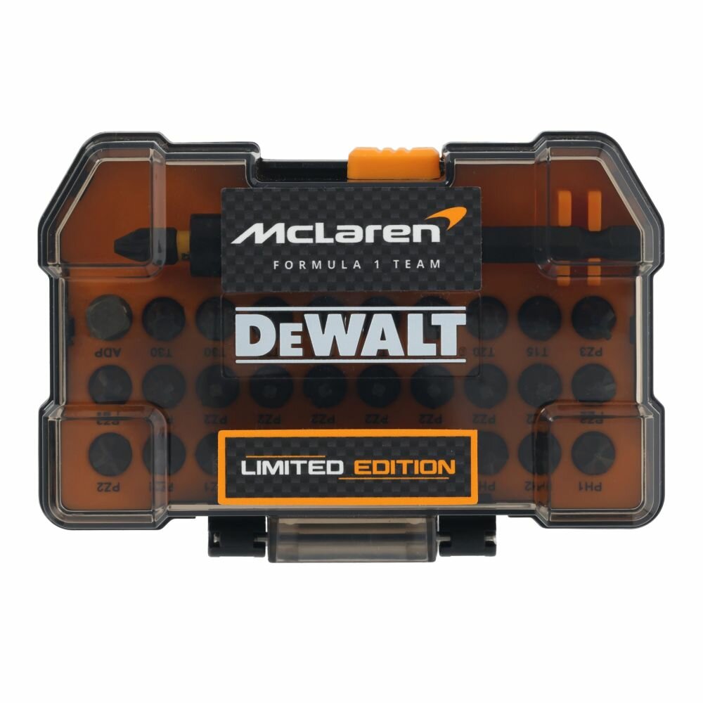 Набор бит DeWalt DT70900T McLaren Limited Edition 32шт