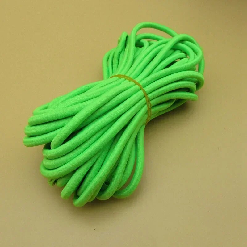 5/10/20 м 5 мм круглая эластичная веревка красочная эластичная резинка для волос сумки для одежды шляпа эластичный шнур DIY швейные аксессуары