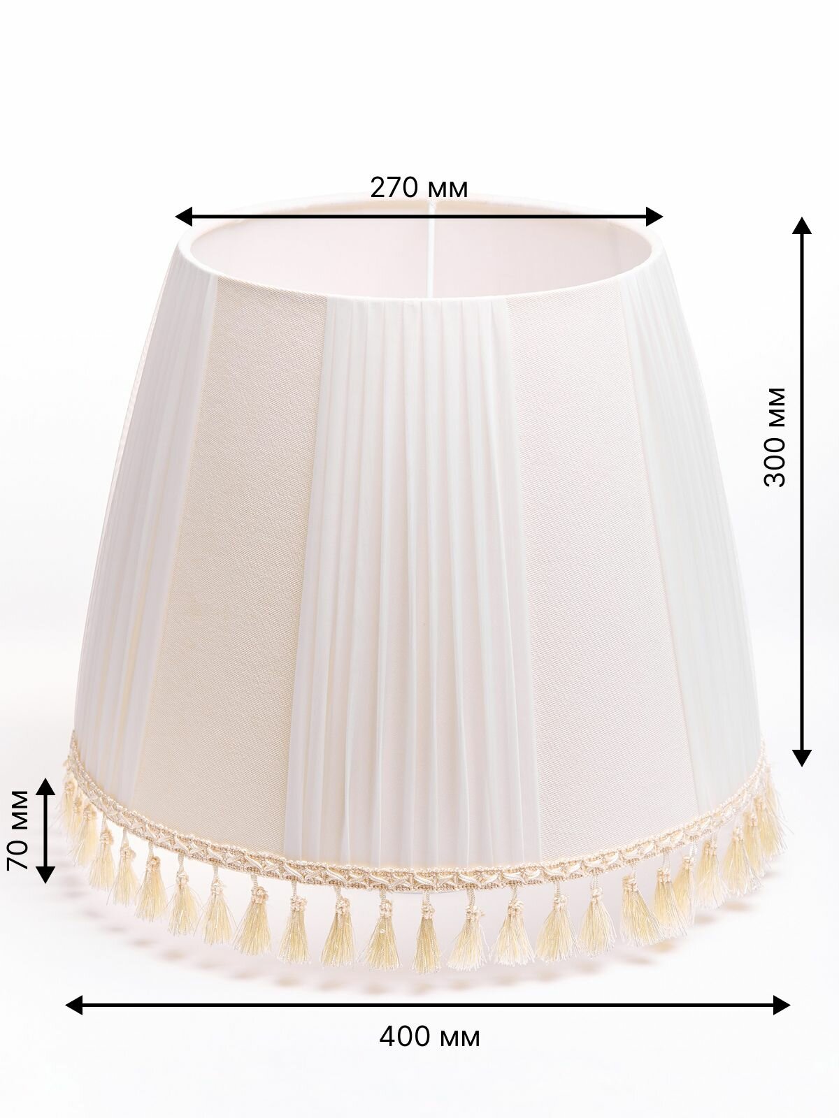 Абажур Е27 для напольного торшера, настольной лампы, ретро, фигурный/Пермский свет